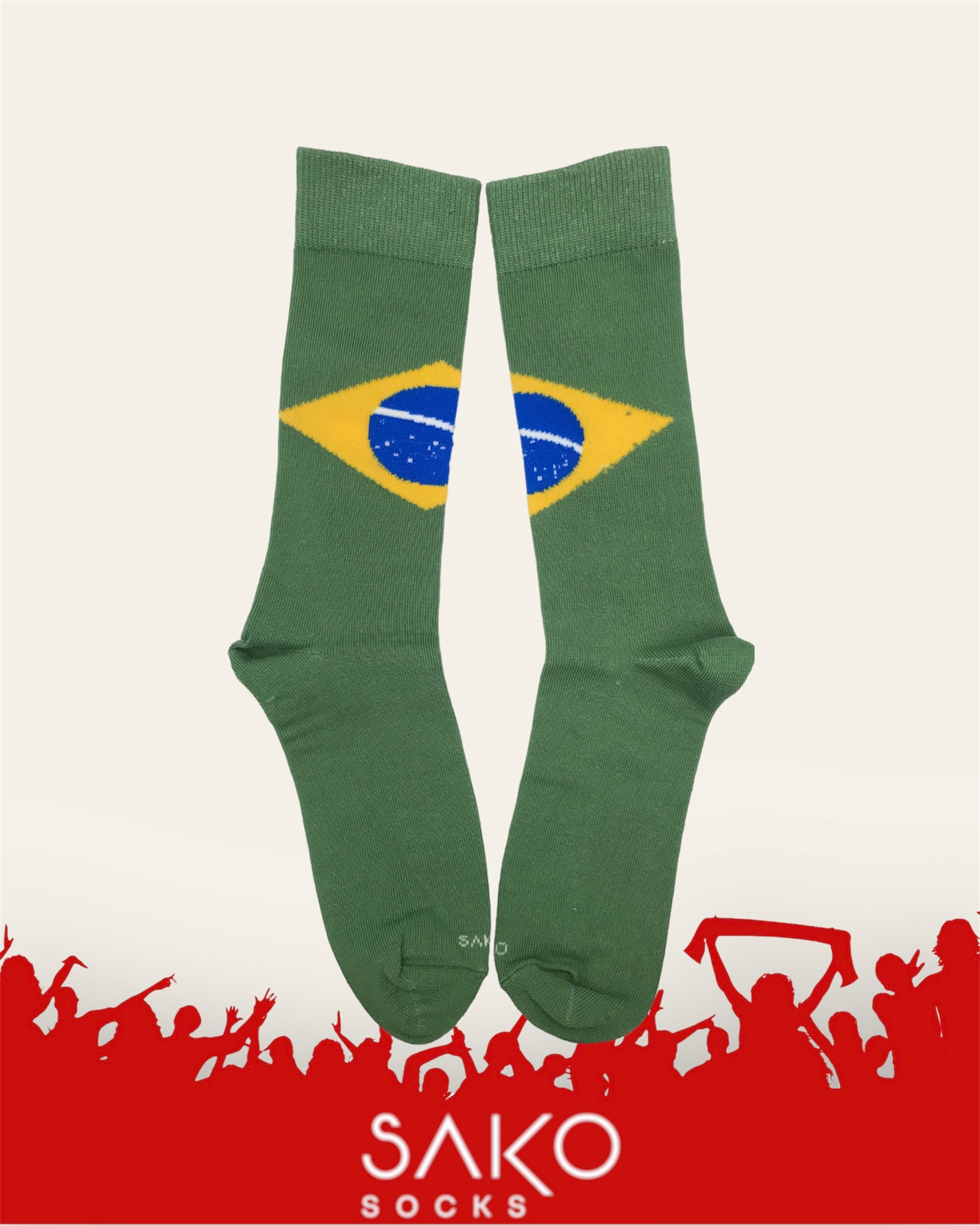 100% Cotton Flags Socks | SakoSocks